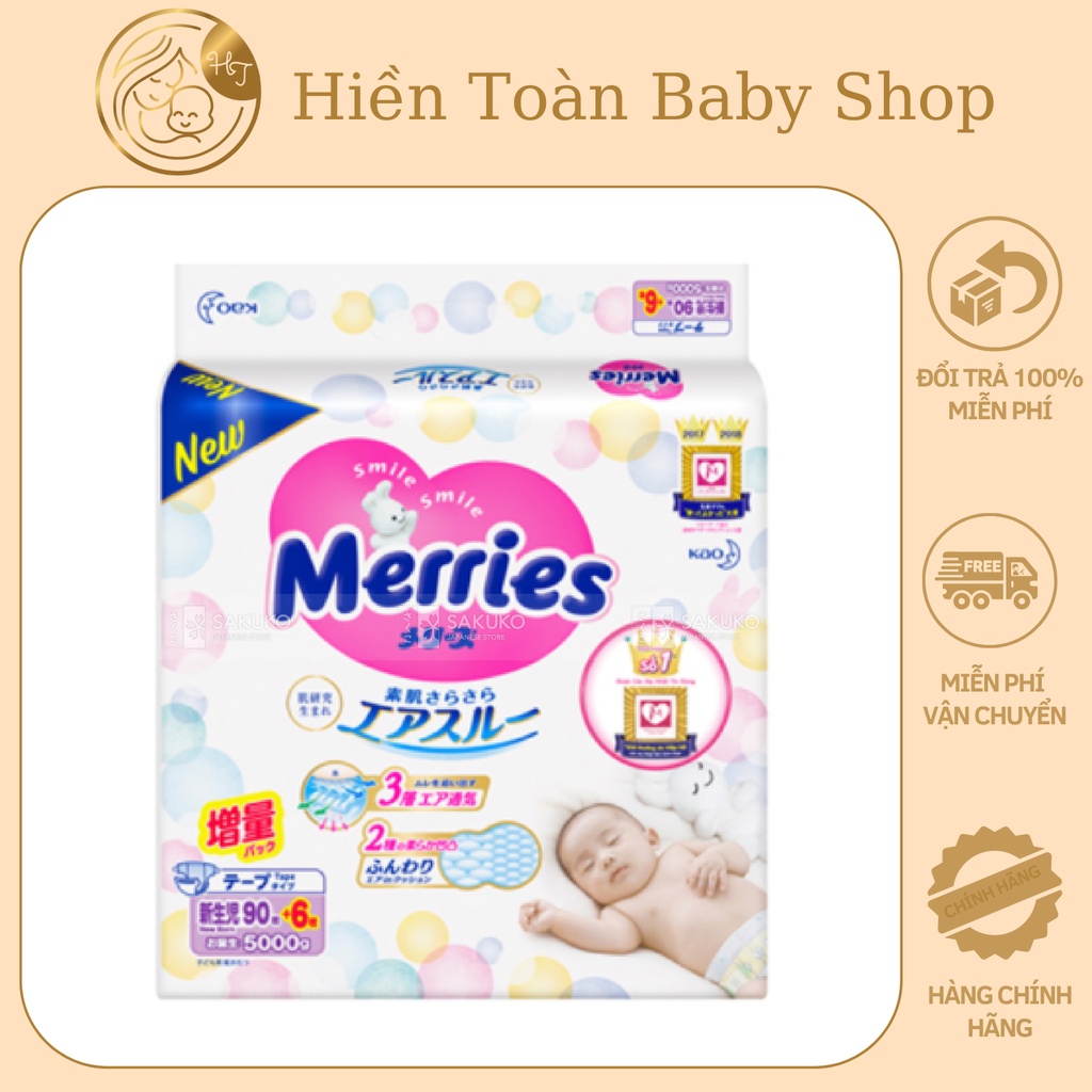 TÃBỈM DÁN MERRIES CHÍNH HÃNG SIZE NB90S82M64L54XL44 - MixASale