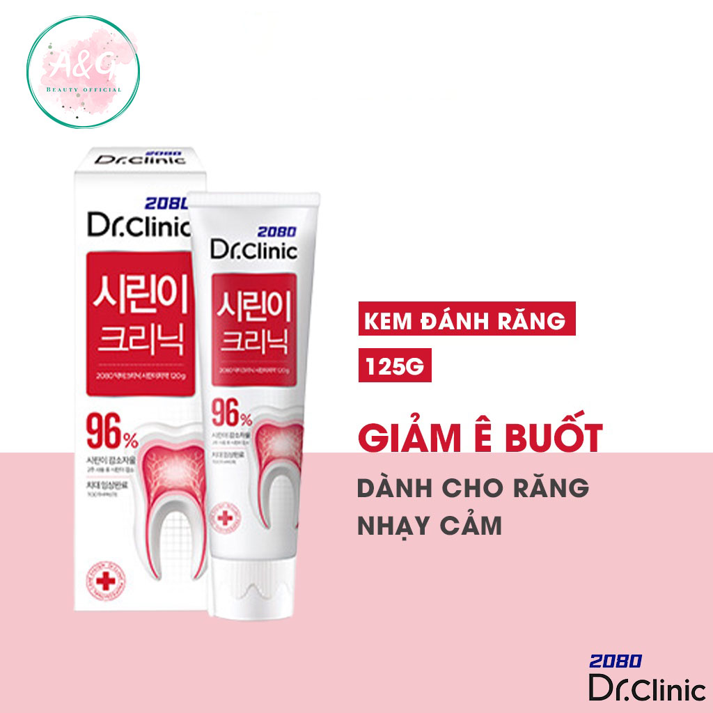 Kem Đánh Răng Ngừa Ê Buốt 2080 DR.CLINIC Sensitive Care Toothpaste Dành Cho Răng Nhạy Cảm 125g ...