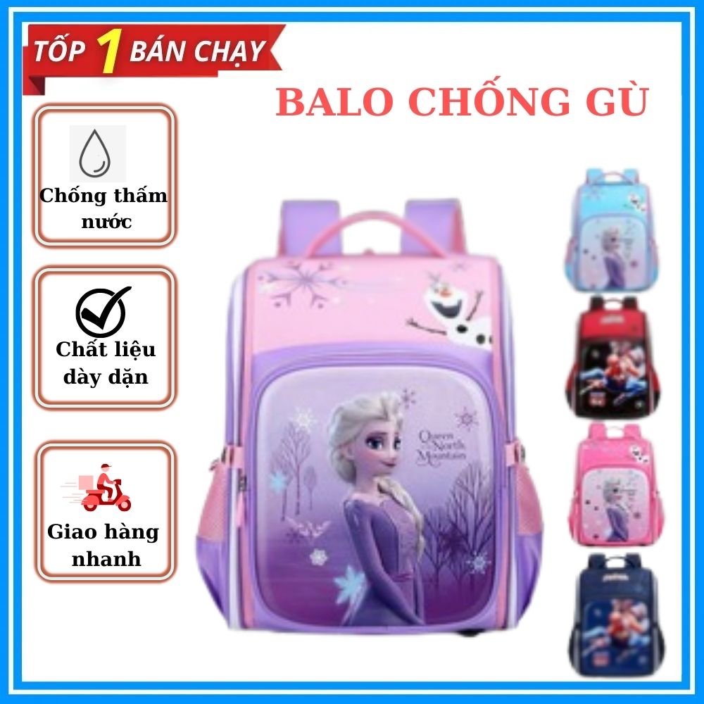 Balo chống gù lưng cho bé chống thấm nước siêu nhẹ Balo cho học sinh tiểu học balo cho bé trai ...