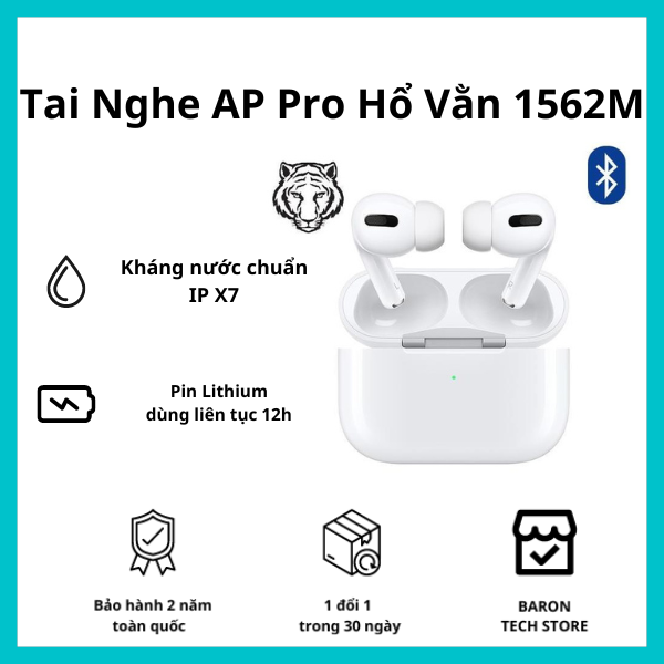 Bản Mới 2022 Tai Nghe Bluetooth Airpod Pro 2 Hổ Vằn 1562F TWS VNA - Tai ...
