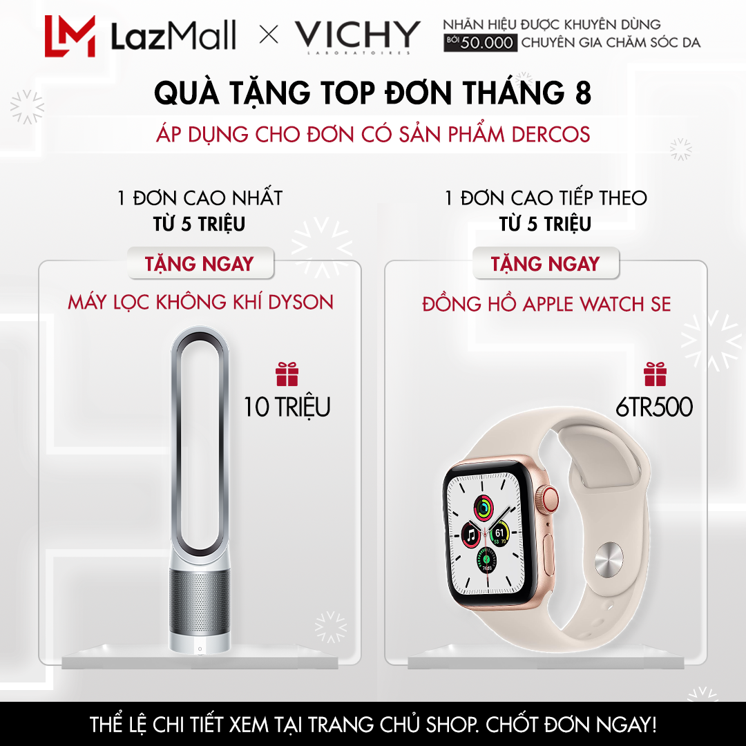 CHỈ 15-17.8 MUA 1 ĐƯỢC 5 VOUCHER 50KHOÀN TIỀN MAX 300K Tinh chất giải cứu da stress Vichy ...