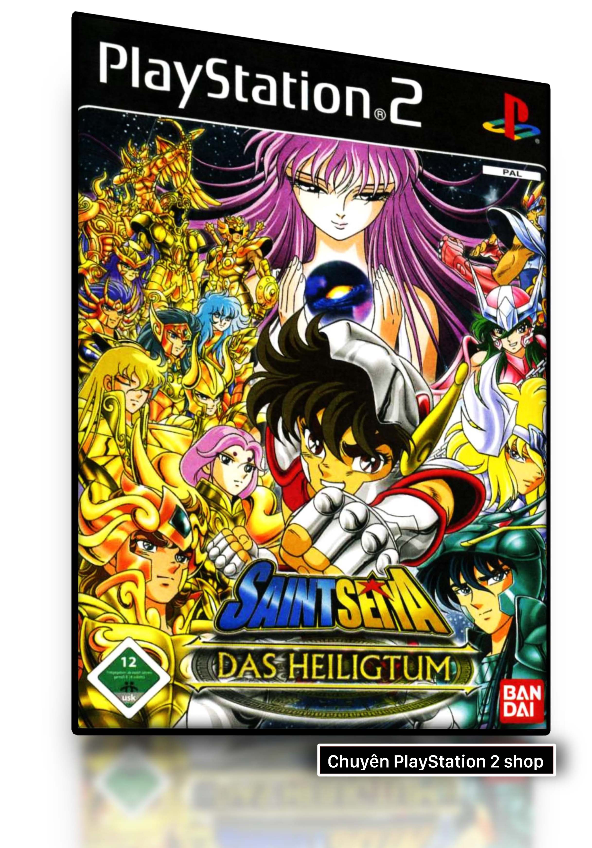 Đĩa game PS2, Saint Seiya: The Sanctuary (đối kháng) cho máy game PS2 ...