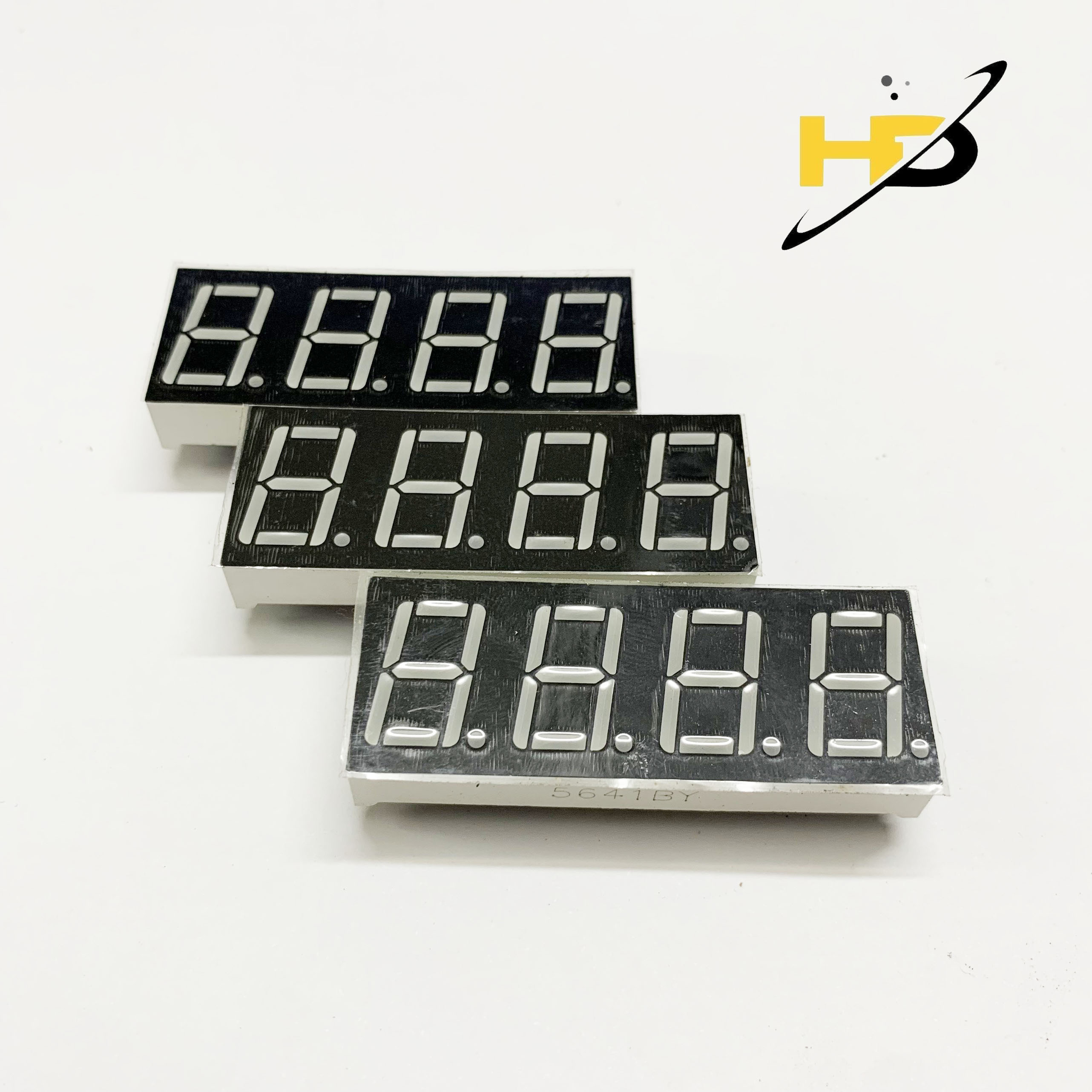 LED 7 Đoạn 4 Số Anot Chung 12 Chân Kích Thước 0.56inch Ánh Sáng Vàng ...