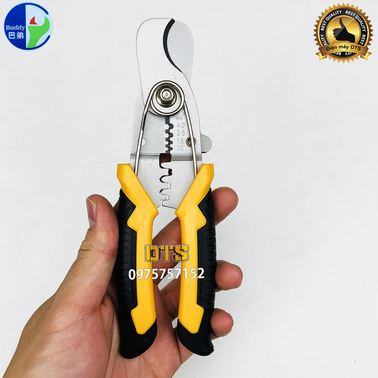 Kìm cắt cáp, kìm cắt dây đa năng cao cấp Nhật 3 trong 1 hãng Buddy ...