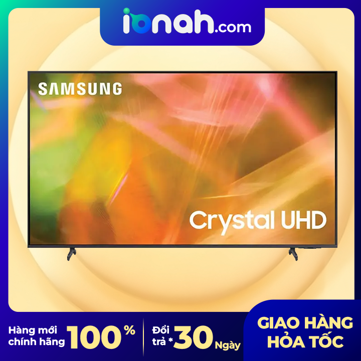 Smart Tivi Samsung Crystal UHD 4K 55 inch UA55AU8000KXXV 55AU8000 ...