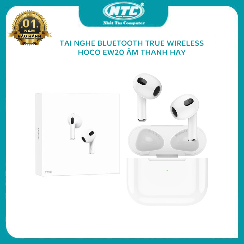 Tai nghe không dây hoco E15 có nút chỉnh âm lượng- Tai nghe Bluetooth ...