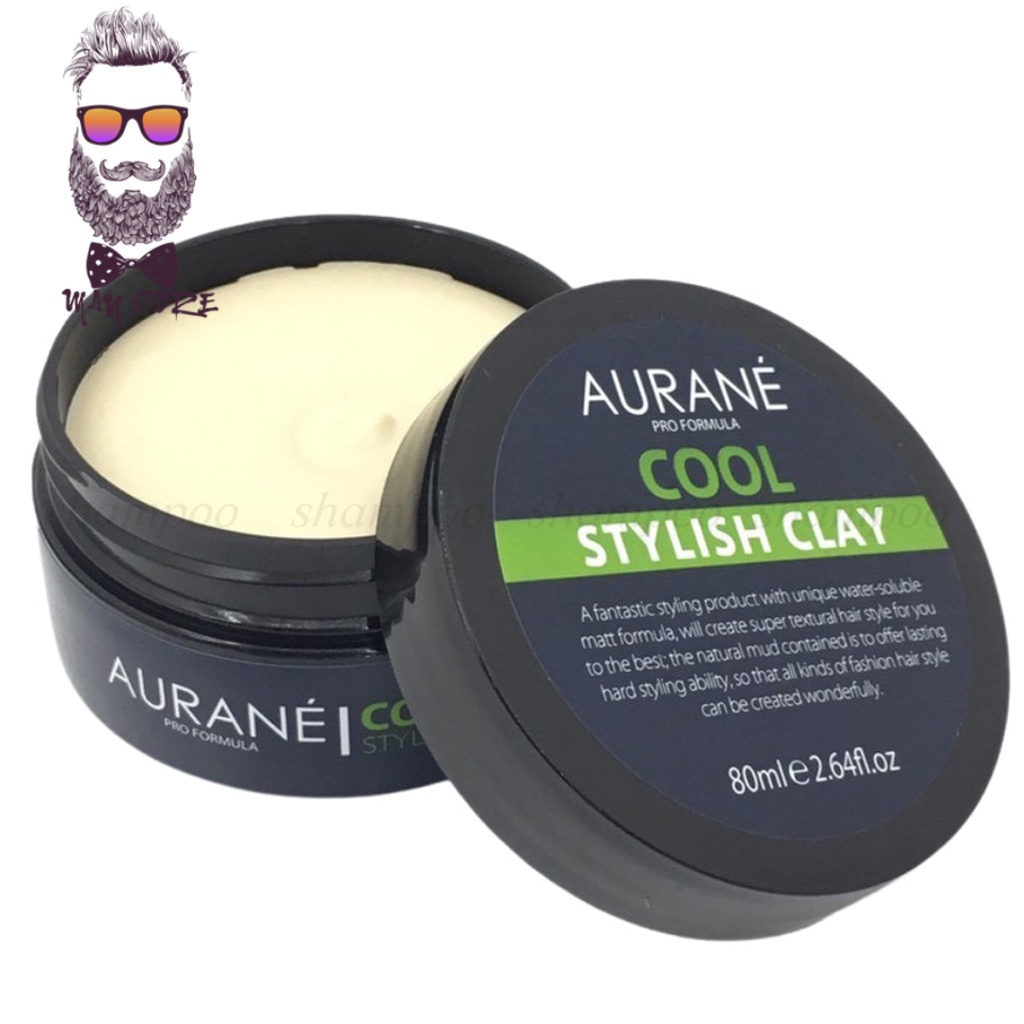 Sáp Vuốt Tóc Nam AURANÉ Cool Stylish Clay 80ml - Sáp Tạo Kiểu Tóc Nam ...