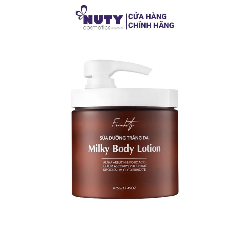 Sữa Dưỡng Trắng Da Toàn Thân Freshity Milky Body Lotion, Kem Dưỡng Nghệ ...