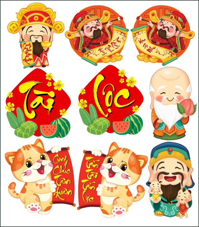 Sticker Tet 2023 - MixASale