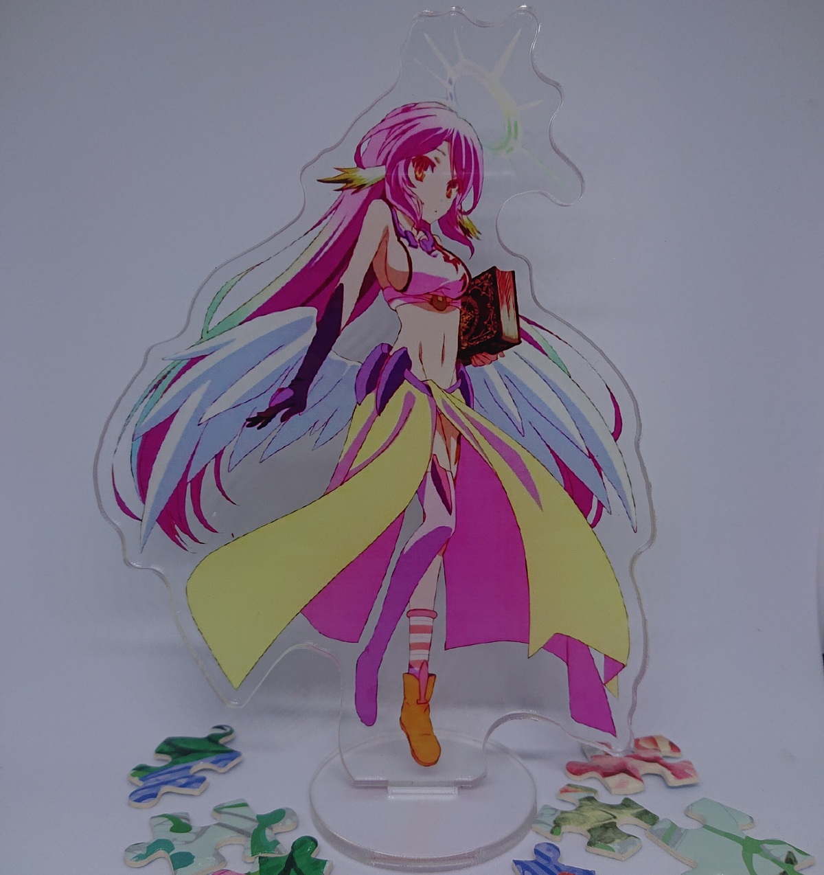 Tượng mica Standee anime No game no life Sora Shiro Stephanie Dola ...
