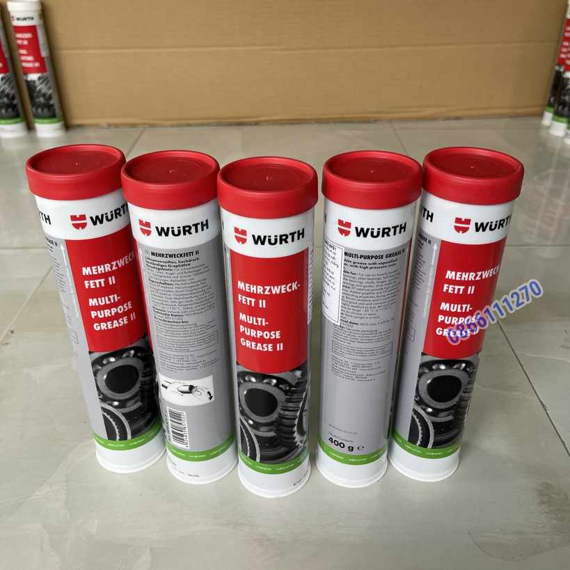 Mỡ bò Wurth Grease II 400g - MixASale
