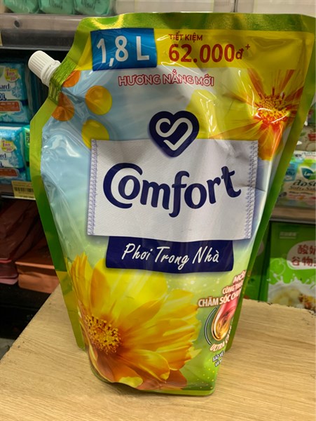 Nước Xả Comfort Phơi Trong Nhà Hương Nắng Mới 3.8L - MixASale