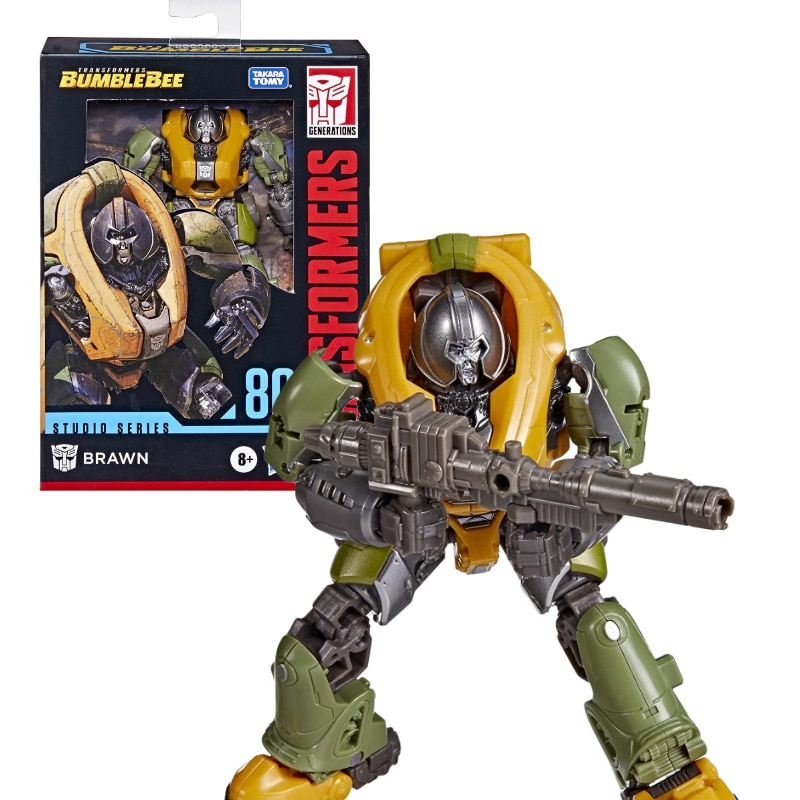 Takara Transformers Toys Studio Series 80 Deluxe Bumblebee Brawn Action ...