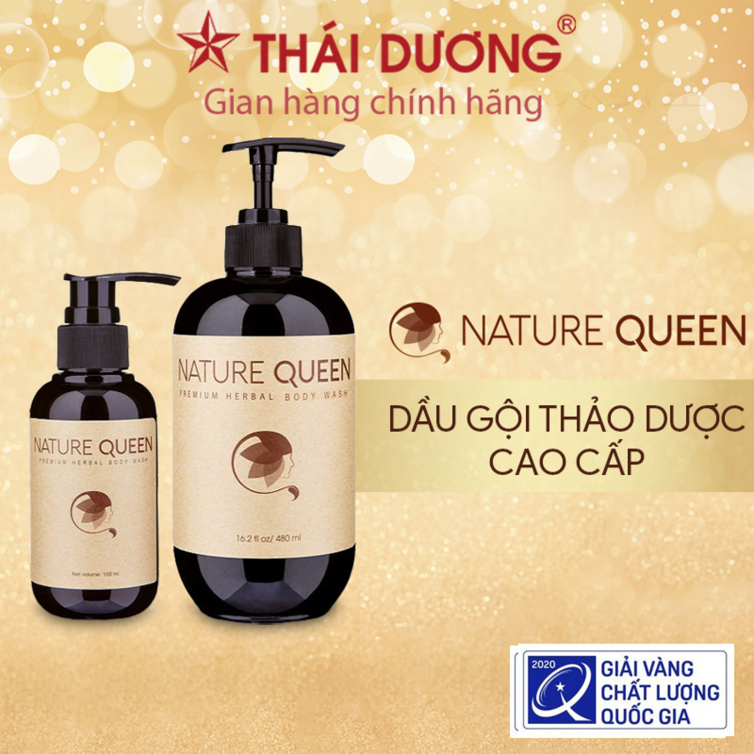 Dầu gội thảo dượᴄ cao cấp Nature Queen dung tích 100ml480ml hạn chế ...