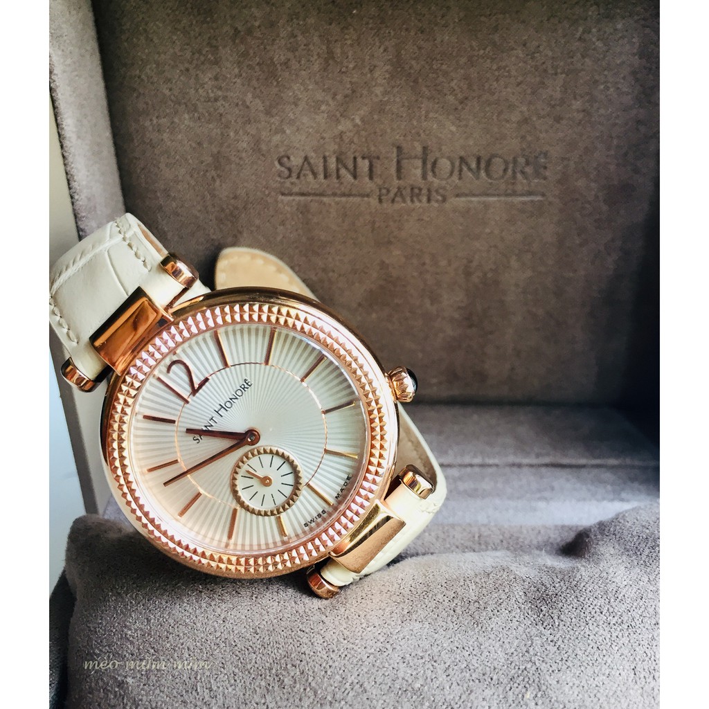 [ĐÃ BÁN] Đồng hồ nữ - Thụy Sĩ - Nữ - SAINT HONORE AUDACY - PARIS CHÍNH HÃNG / FREE SHIP | Lazada.vn