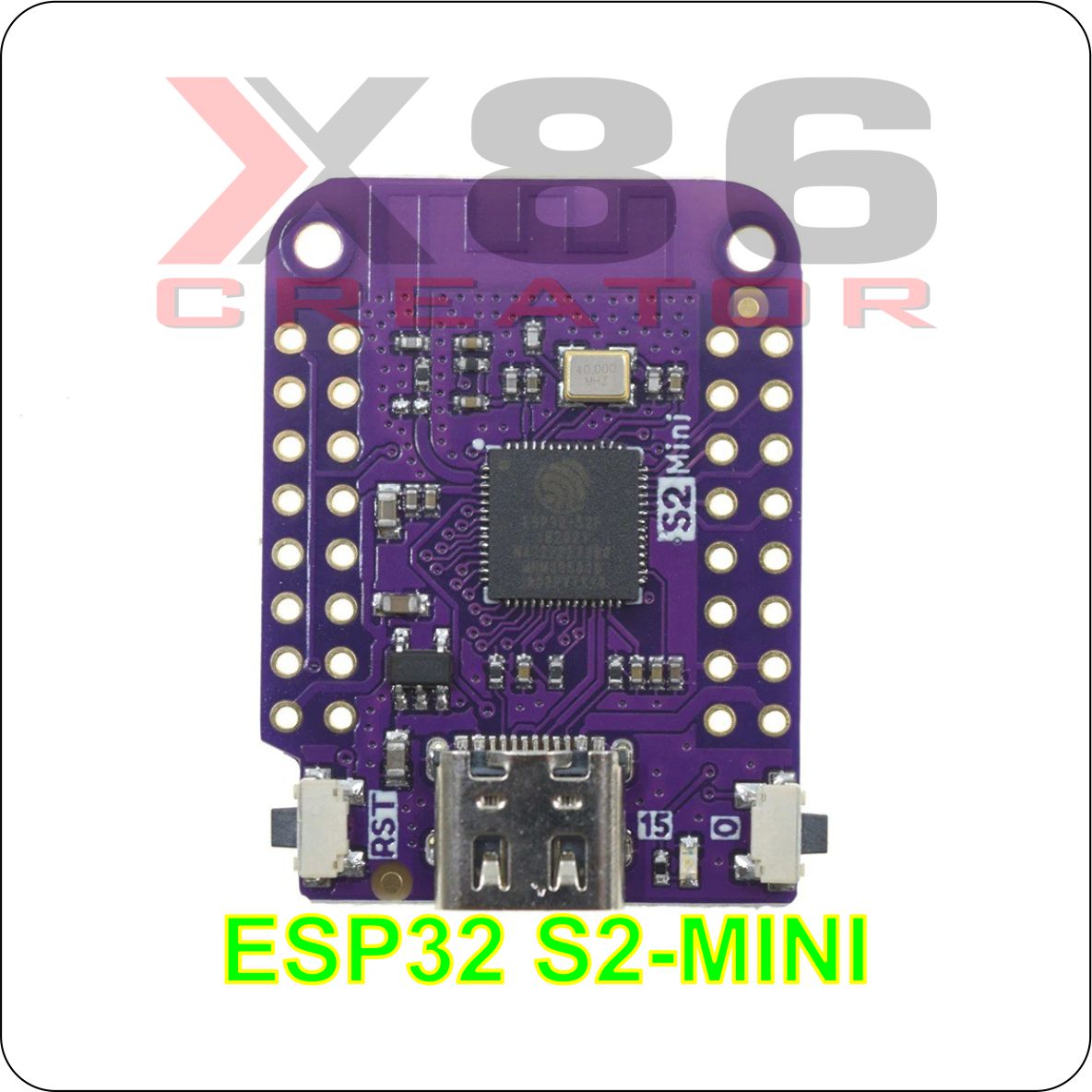 ESP32 S2 MINI USB Type C (WEMOS S2 MINI) 4MB ROM 2MB PSRAM - MixASale