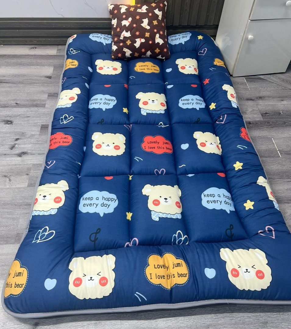 Topper hiệu TAKARA - đệm trải sàn, tấm bảo vệ nệm đủ size 1m,1m2,1m4 ...