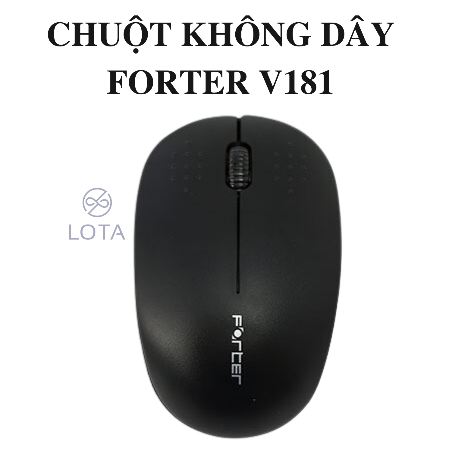 CHUỘT KHÔNG DÂY FORTER V181 chuột quang máy vi tính văn phòng chơi game ...