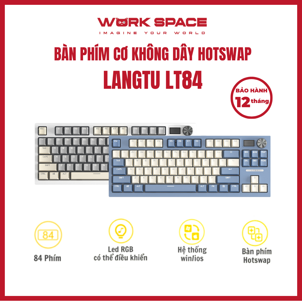 Bàn phím cơ LANGTU LT84 PRO - MixASale