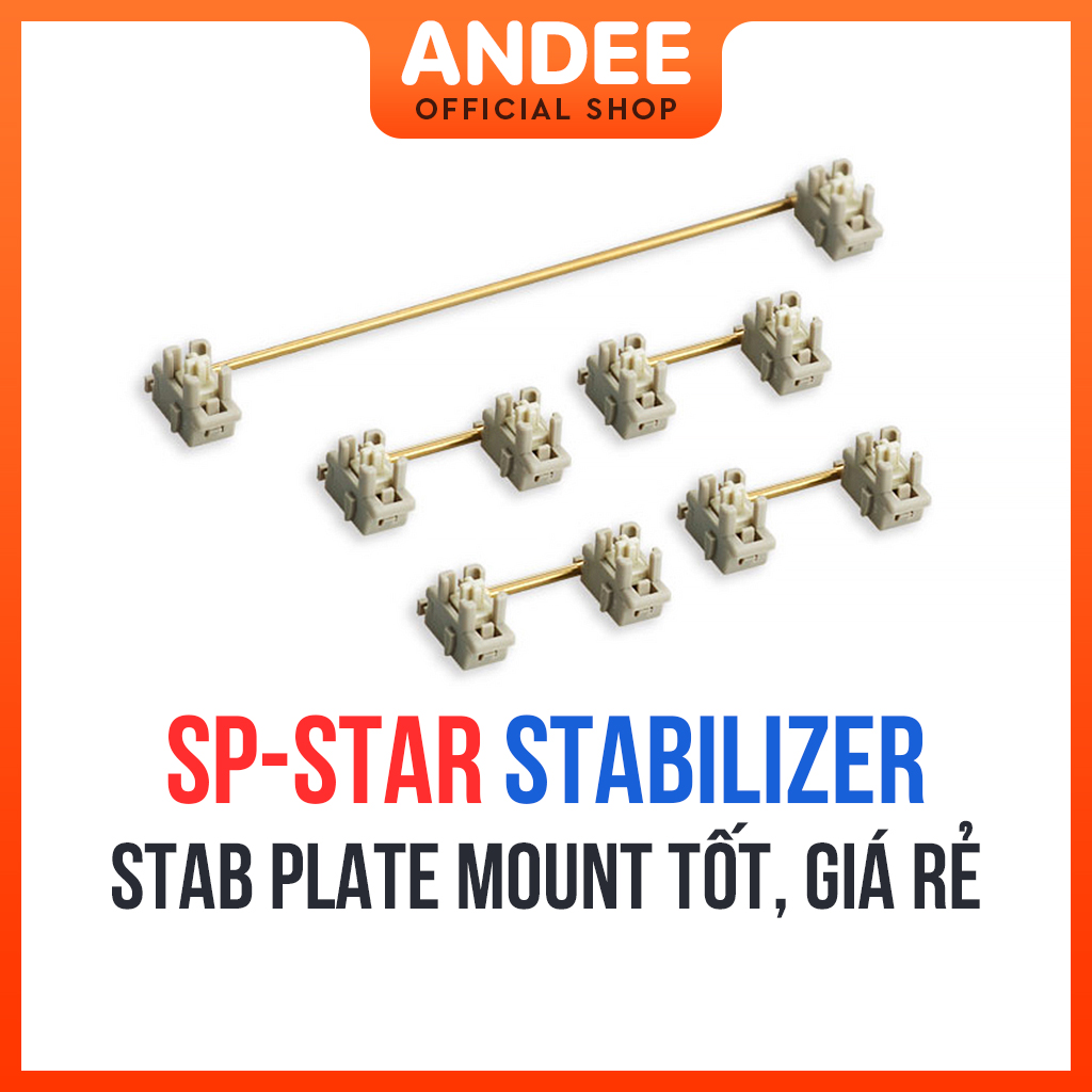 Stab M ONE pcb mount Thanh cân bằng bàn phím cơ cho mạch 1.2mm và 1.6mm ...