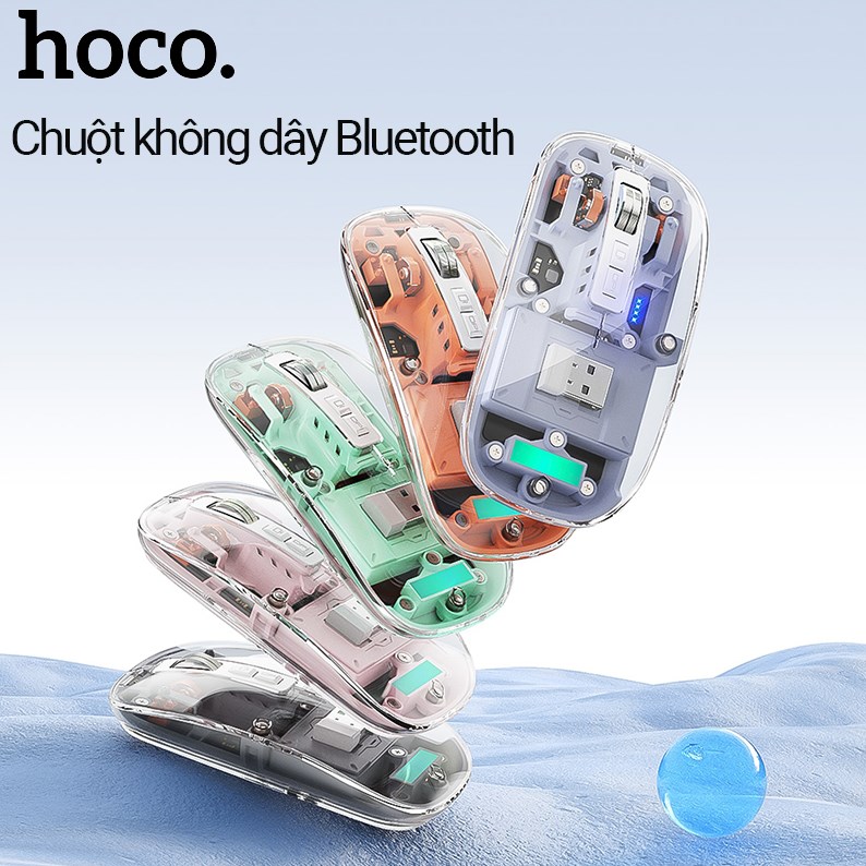 Chuột Gaming Trong Suốt Không Dây Attack Shark X2 Kết Nối Bluetooth 2 ...