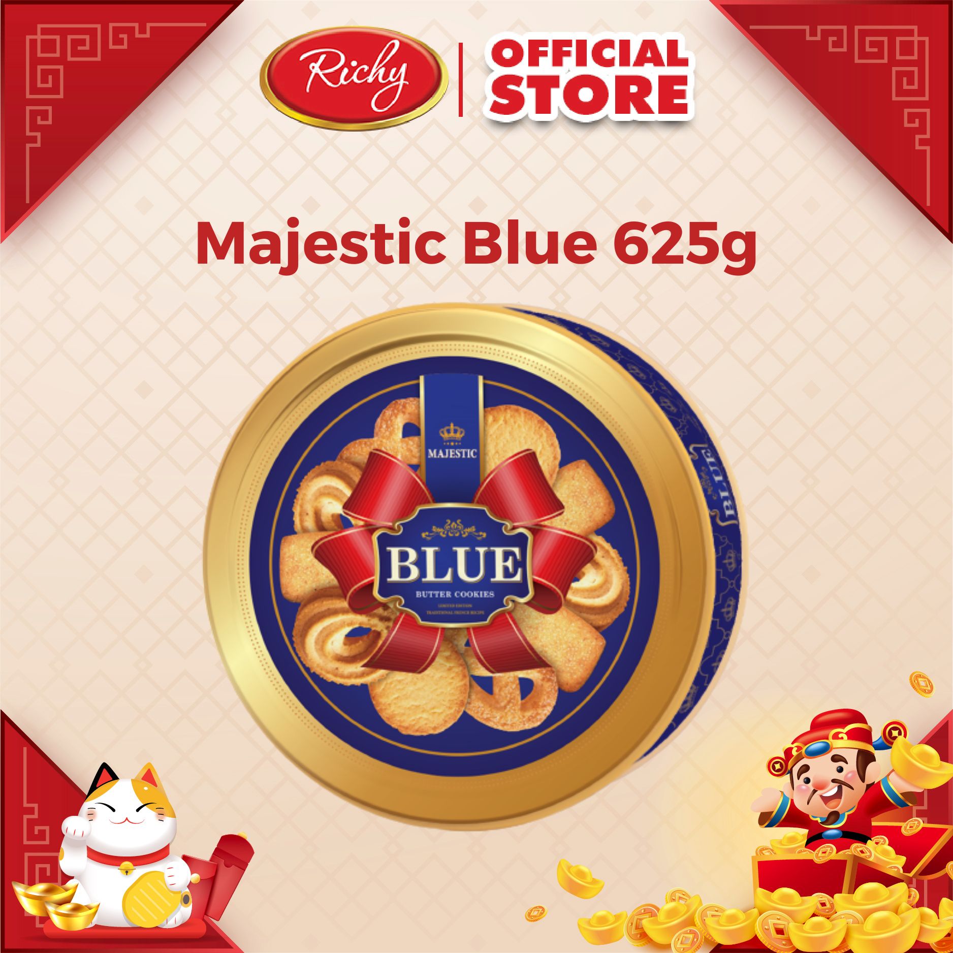 [NEW] Bánh Majestic Blue HT - Tết 2024 Richy | Lazada.vn