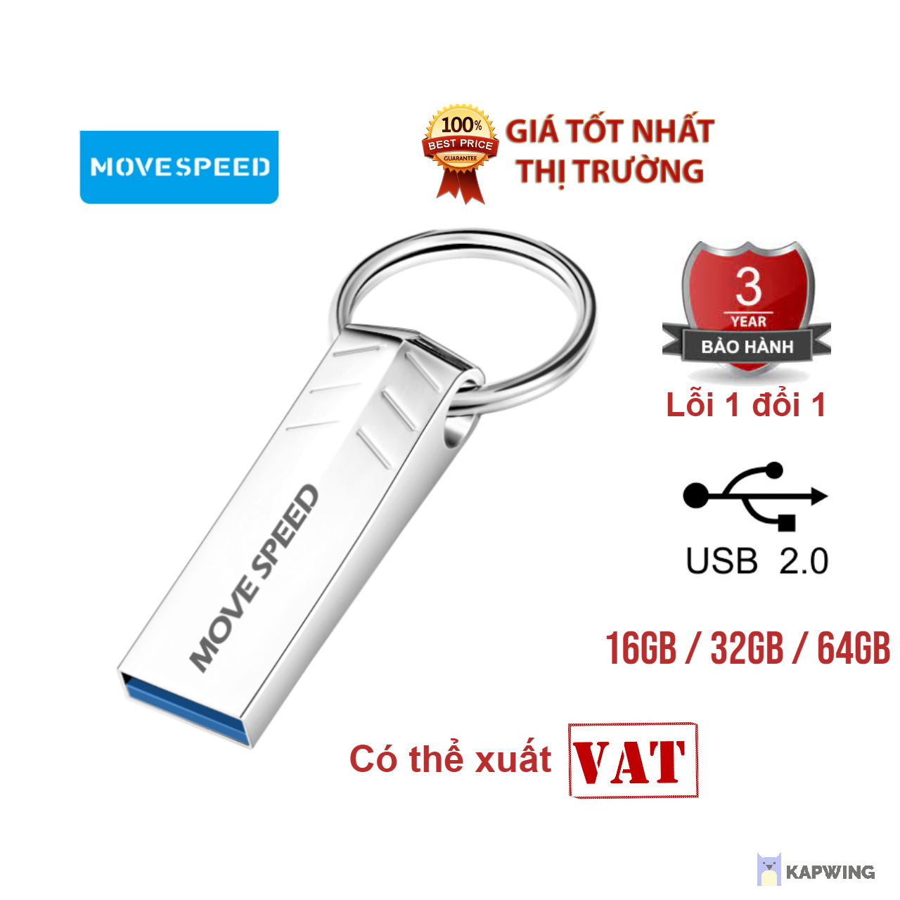 USB JVJ 64Gb 32Gb 16Gg 8Gb 4Gb Nhỏ Gọn Vỏ Kim Loại Chống Nước Tốc Độ ...