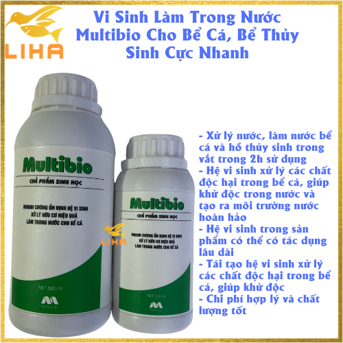 Vi Sinh Làm Trong Nước Multibio - Multi Lab Vi Sinh Bể Cá, Hồ Thủy Sinh ...
