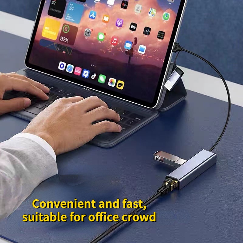 ƯU ĐÃI GIÁ SỐCBộ Chuyển Đổi USB 3.0 Loại C Sang RJ45 Lan 1000M USB C ...