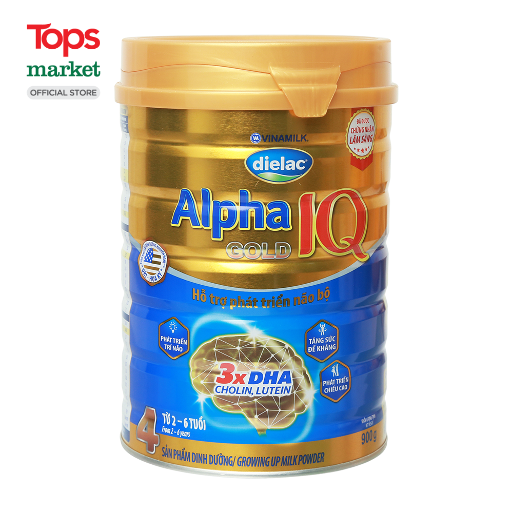Sữa bột Dielac Alpha Step 4 900g - MixASale