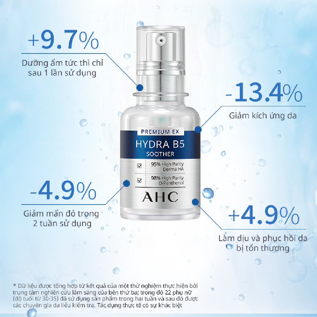 Tinh Chất Cấp Ẩm AHC Premium Ex Hydra B5 Soother 30ml - MixASale