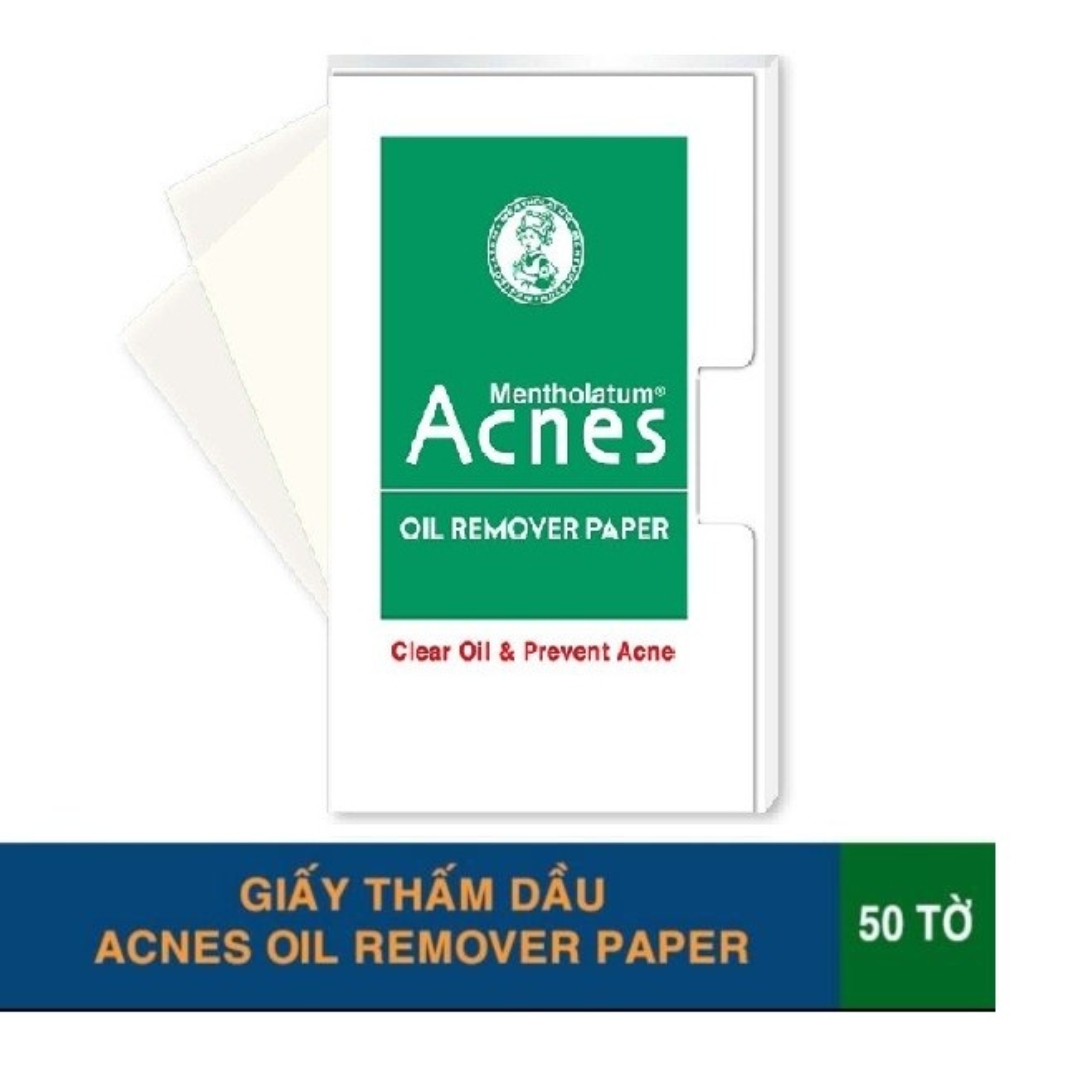 Giấy thấm dầu Acnes Oil Remover Paper (50 tờ/gói) | Lazada.vn