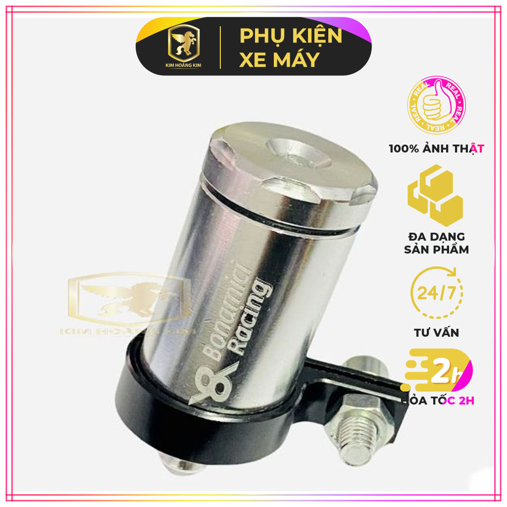 [ HCM ] Bình Dầu rời BonamiciRacing (màu BẠC) , Uy Tín, Chất Lượng, Mua ...