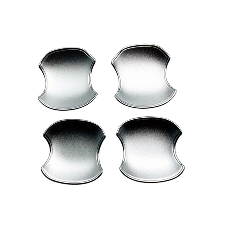 Door Handle Recess Cup Bowl Trim Cover ABS Chrome for Toyota Yaris ...