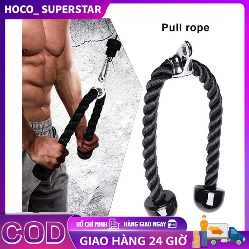Dây Cáp Tricep Rope Bicep Hỗ Trợ Tập GYM Đầy Đủ Nhóm Cơ Tay Sau, Tay ...