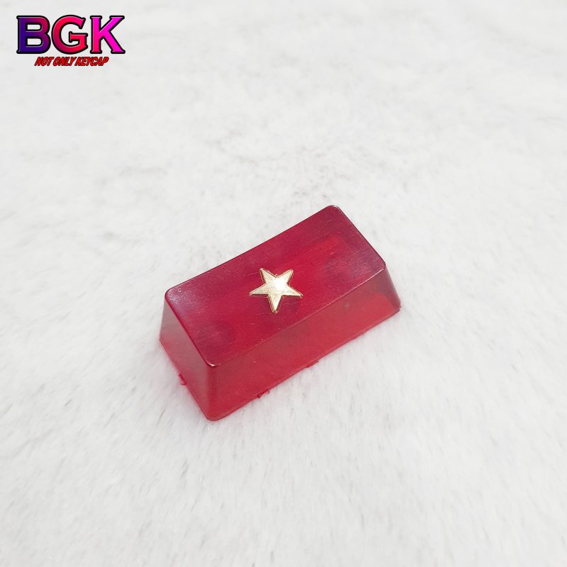 Keycap Lẻ Cờ Đỏ Sao Vàng Việt Nam cực đẹp OEM 2U profile ( keycap resin ...