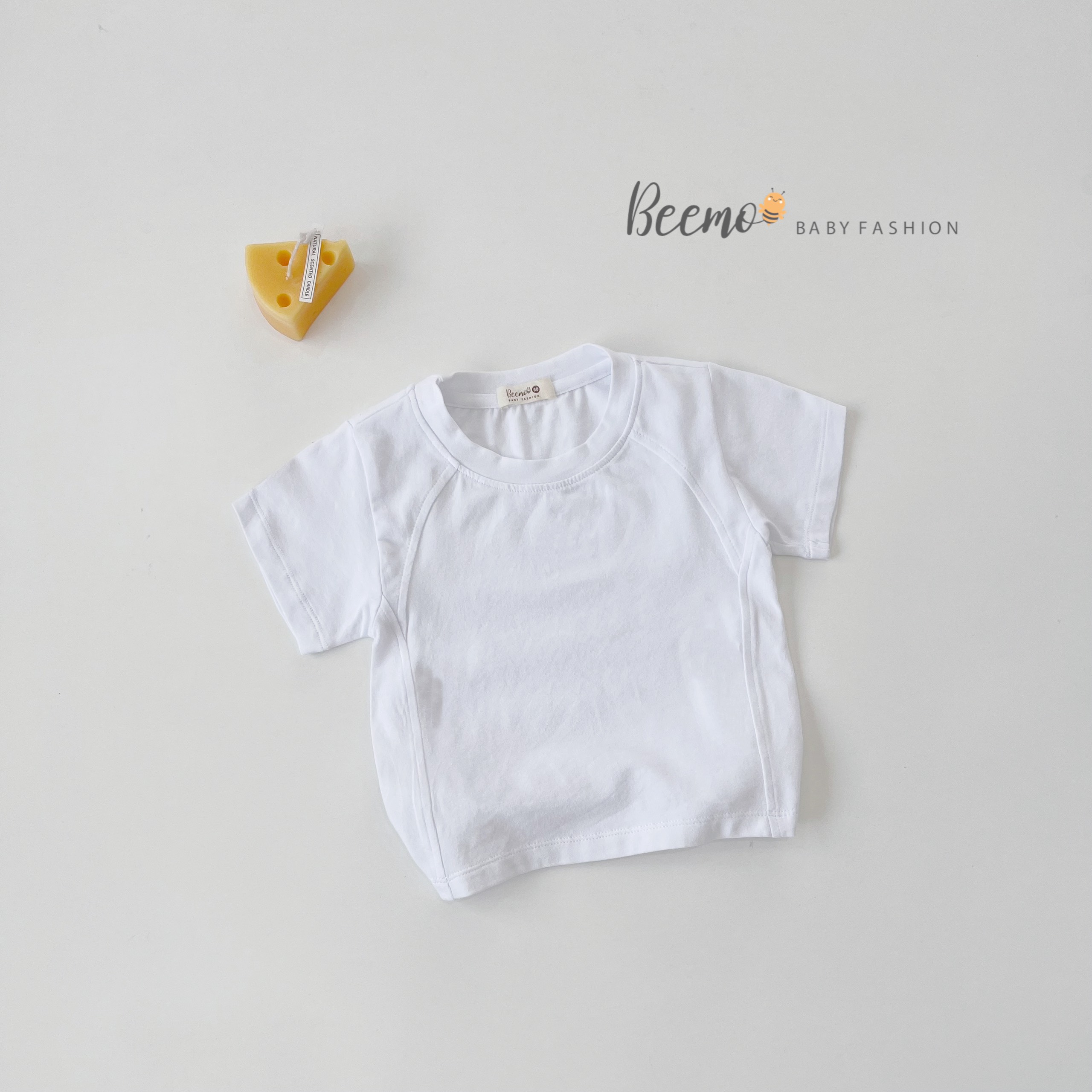 Áo phông cộc tay Beemo may đường gân nổi cá tính mặc hè chất liệu ...