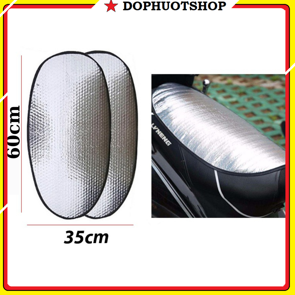 Miếng Che Yên Xe Máy Tấm Lót Cách Nhiệt Che Nóng Chống Nắng Cho Yên Xe ...