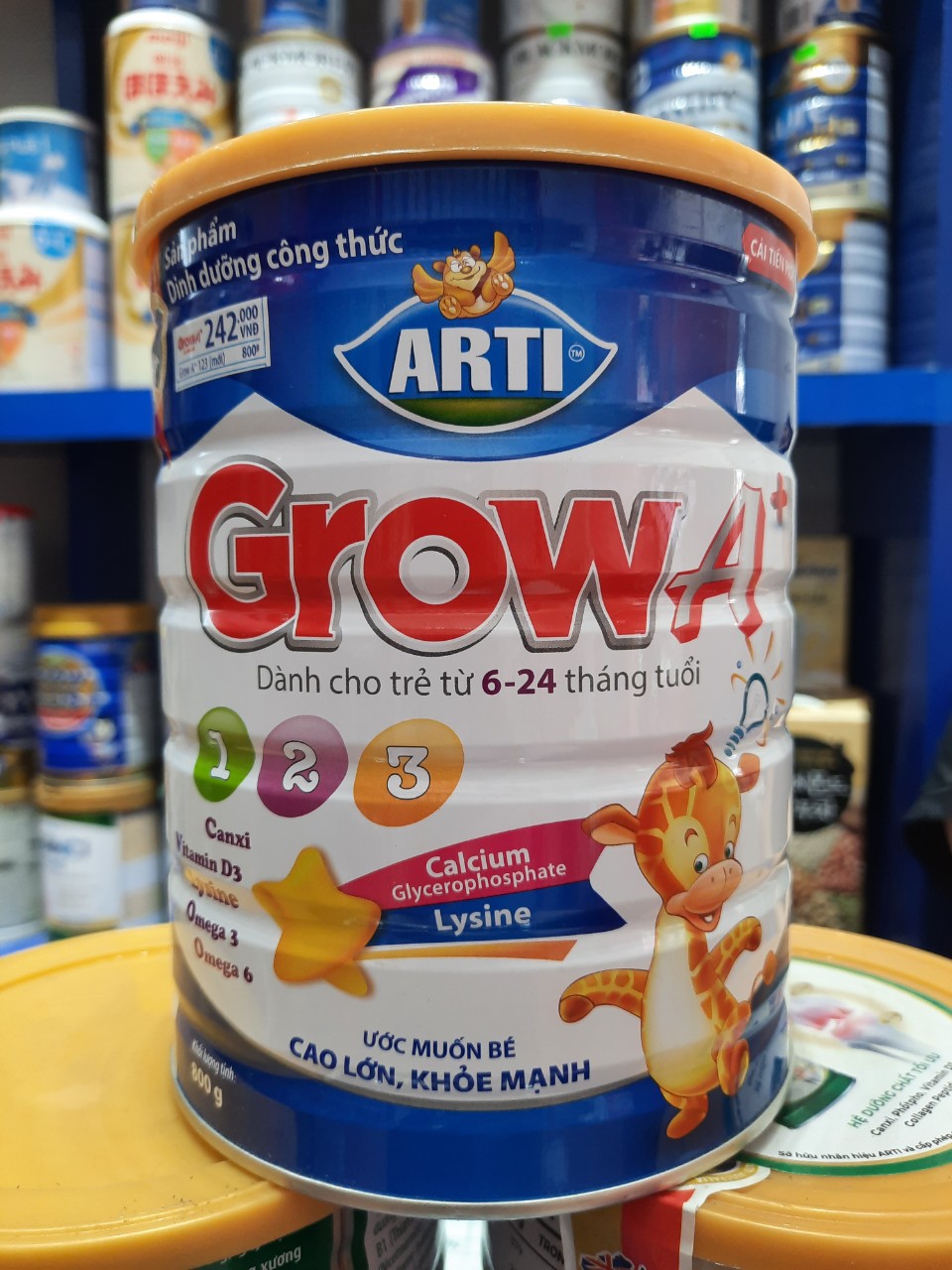 Sữa ARTI Grow A 1 6-24 Tháng- DATE 2024 (900g) - MixASale