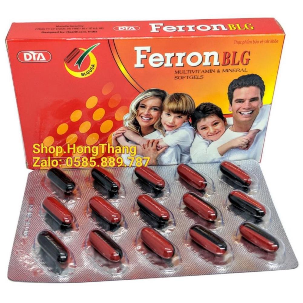 Ferron BLG Bổ sung vitamin và khoáng chất cho cơ thể,người bị kiệt sức ...
