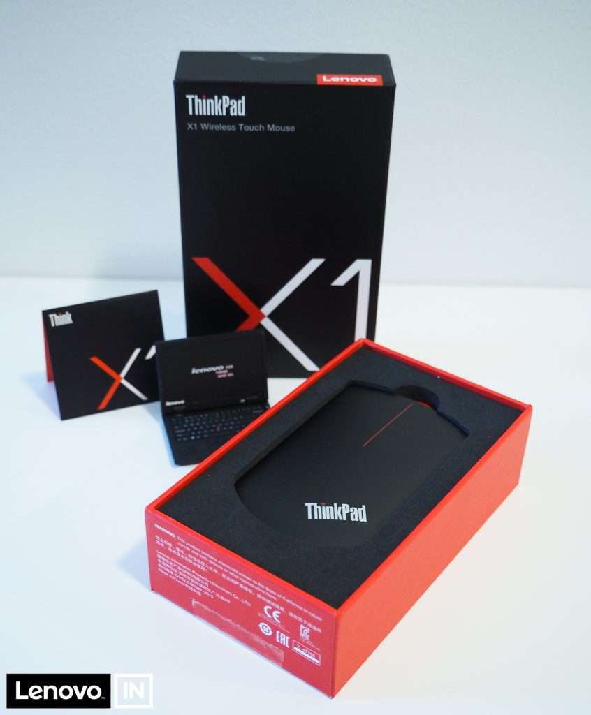 Chuột không dây Lenovo Thinkpad X1 Wireless Touch Mouse - Hàng chính ...