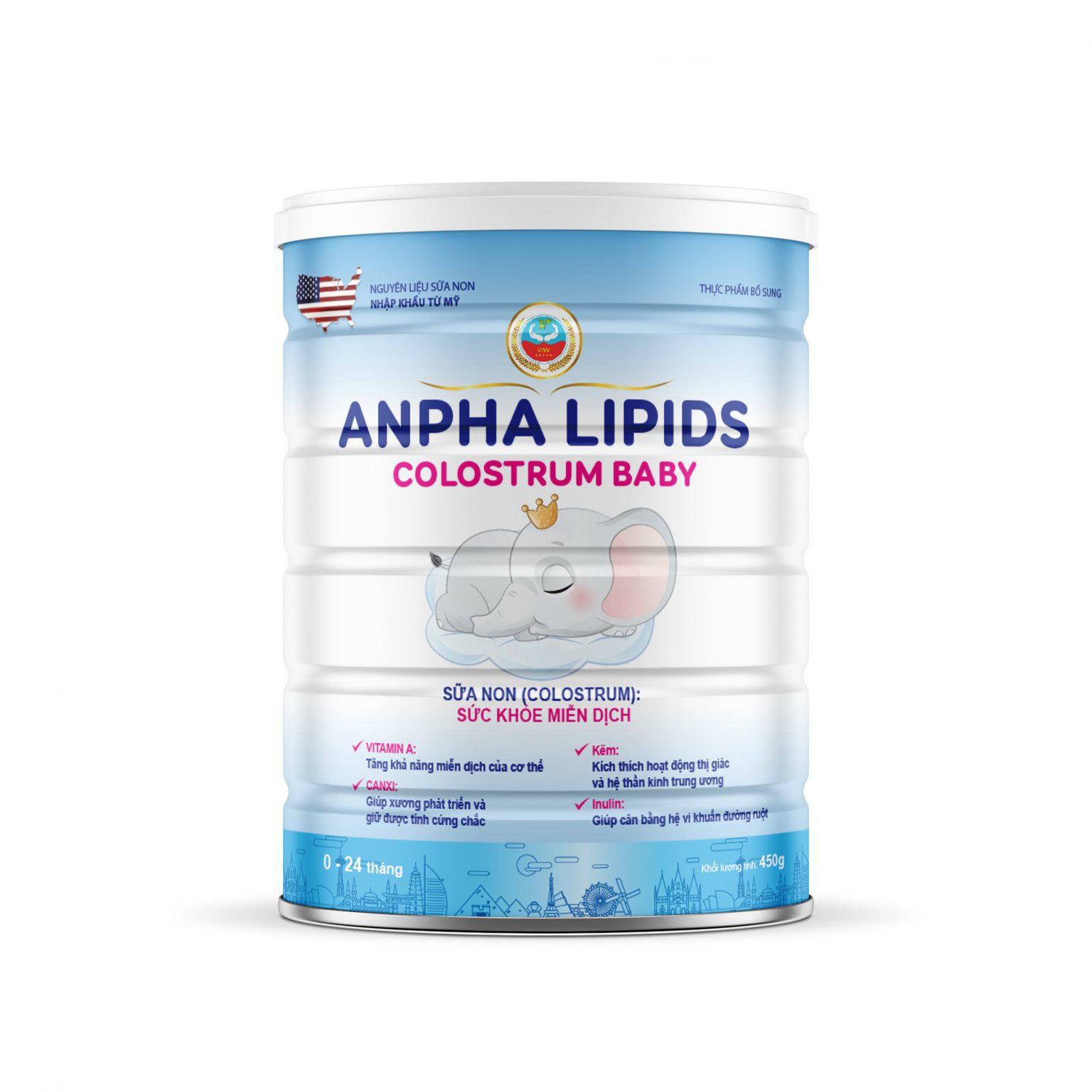 Sữa non Anpha Lipids Colostrum Baby 450g | Lazada.vn