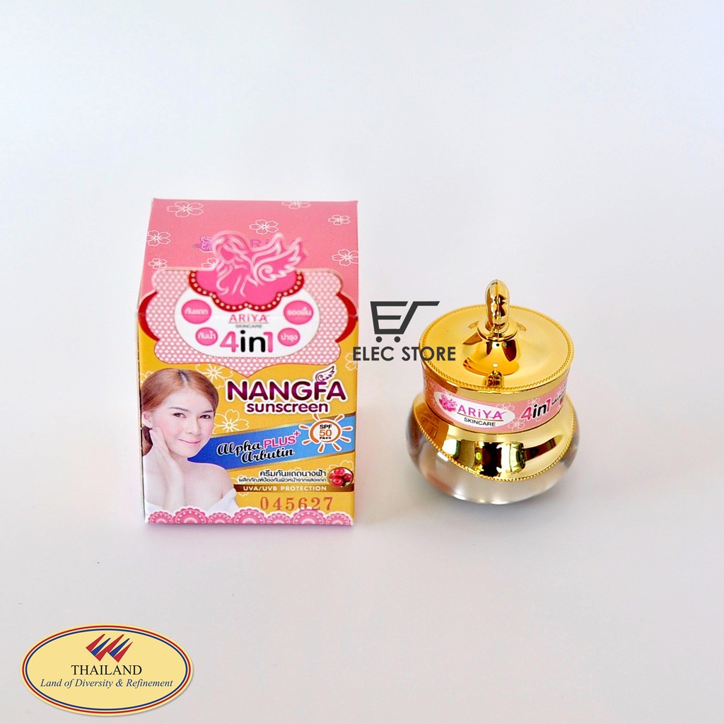 Kem Dưỡng Trắng Da Chống Nắng Che Khuyết Điểm Nangfa Sunscreen Ariya 4in1 SPF 50 Thái Lan ...