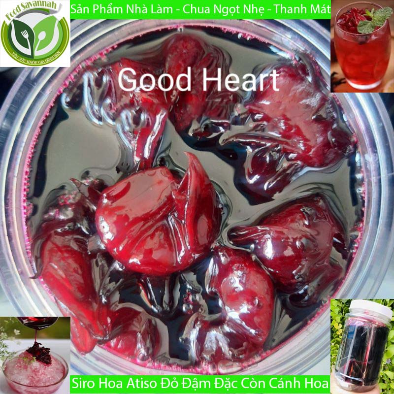 ĐẶC SẢN ĐÀ LẠT Siro Hoa Atiso Đỏ Đậm Đặc Còn Cánh Hoa Nhà Làm Thơm Ngon ...