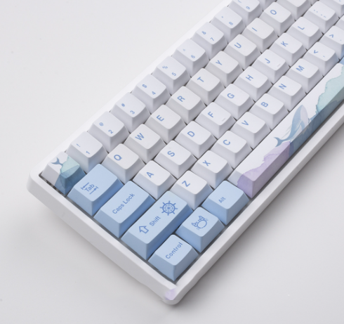 Bộ Keycap Màu xanh rgb hàng cao cấp( Bộ nút phím nhựa lắp cho bàn phím ...