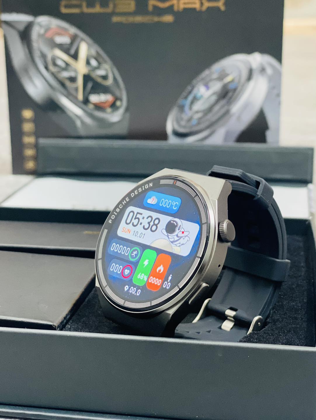 Đồng Hồ Thông Minh CW3 Max( MD3 Max) Đồng Hồ Thông Minh Mặt Tròn Nam Nữ ...