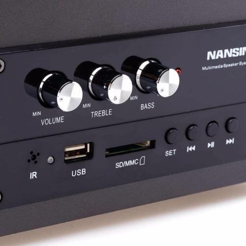 Loa Nasin 4.1 tích hợp khe cắm Usb nghe nhạc + bluetooth W8500 + remost ...