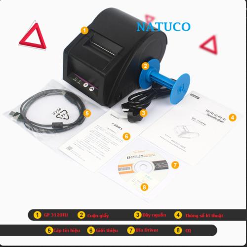 Máy In Tem Mã Vạch Gprinter GP-3120TU (Đen) - Hàng Nhập Khẩu - Máy In Thường [Hồ Chí Minh ...