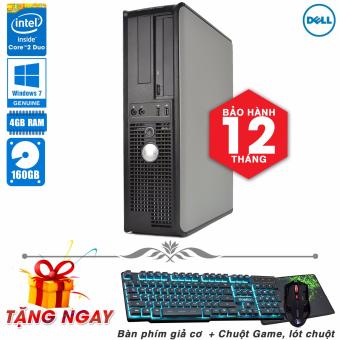 Máy tính để bàn Dell Optiplex 330 DT Core 2 Duo, Ram 4GB, HDD 160GB (Tặng phím giả cơ, chuột ...