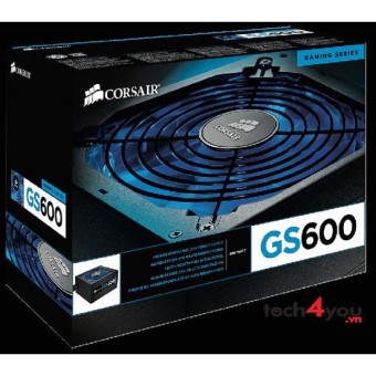 Nguồn Corsair GS600 600W - Nguồn Máy Tính - PSU | FTPComputer.com